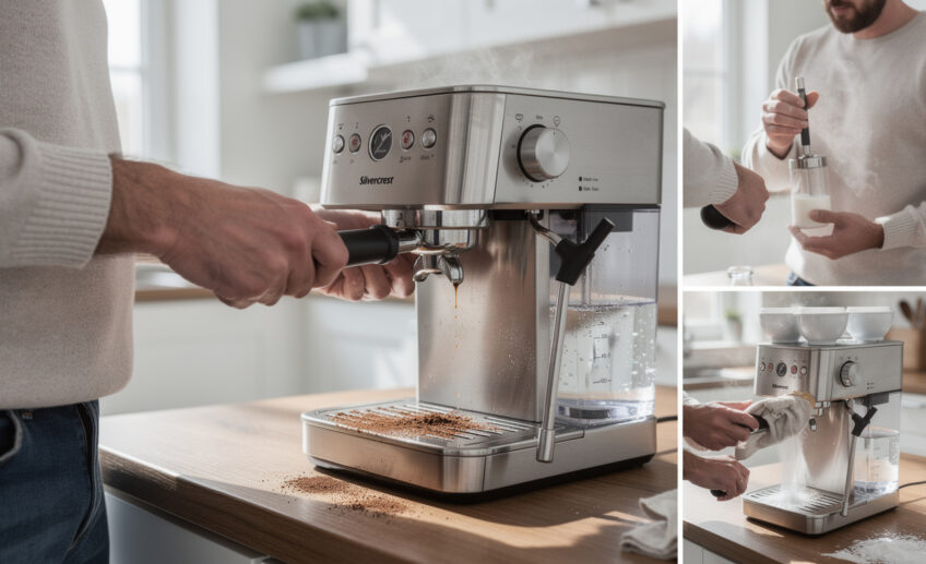 Problèmes courants avec les machines expresso Silvercrest et comment ...