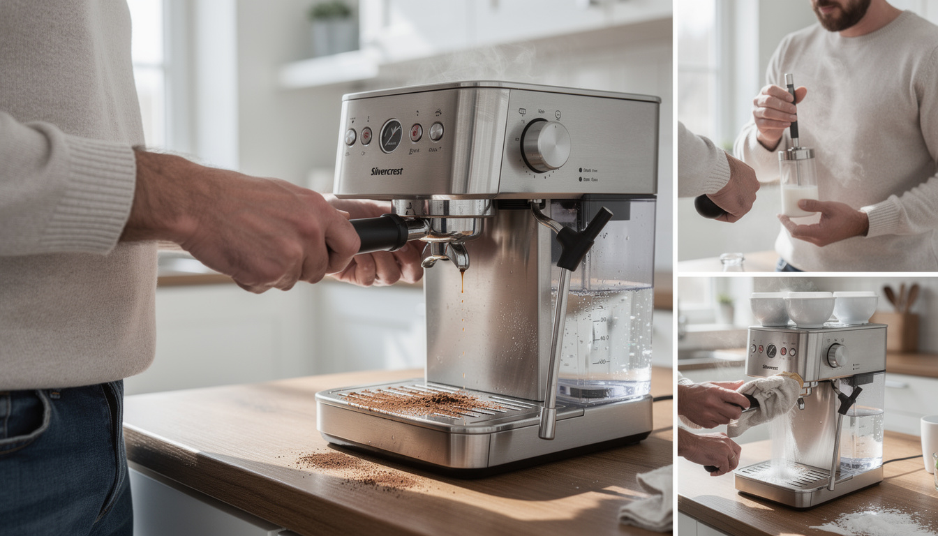 Problèmes courants avec les machines expresso Silvercrest et comment ...