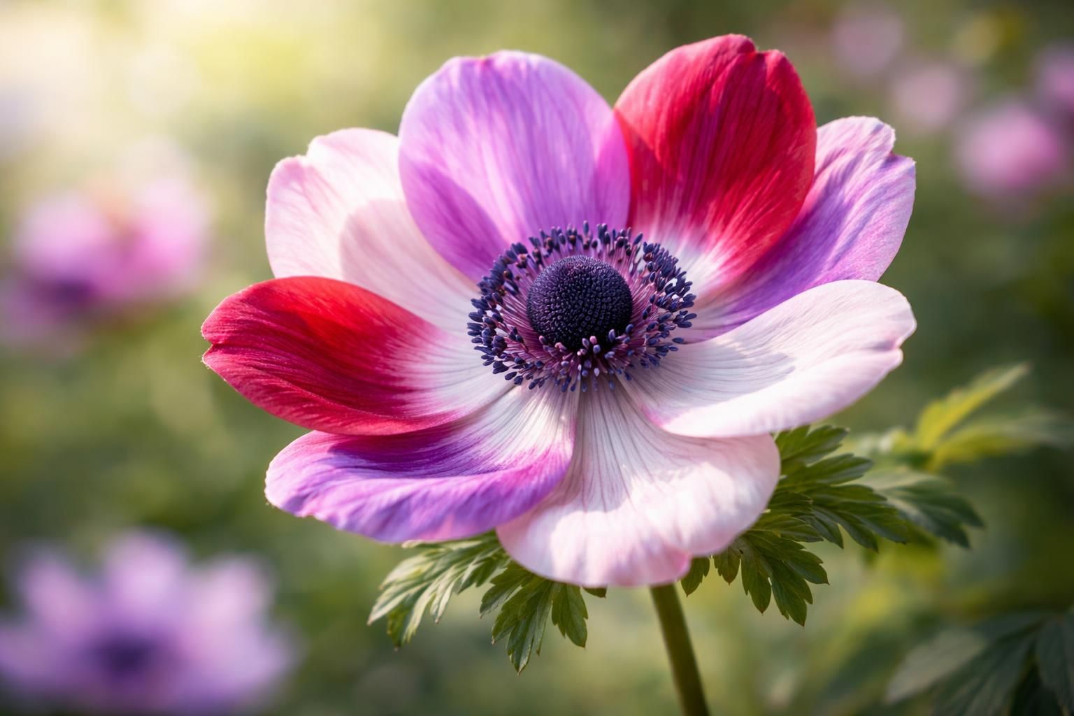 Signification et symbolisme de l'anémone en floraison