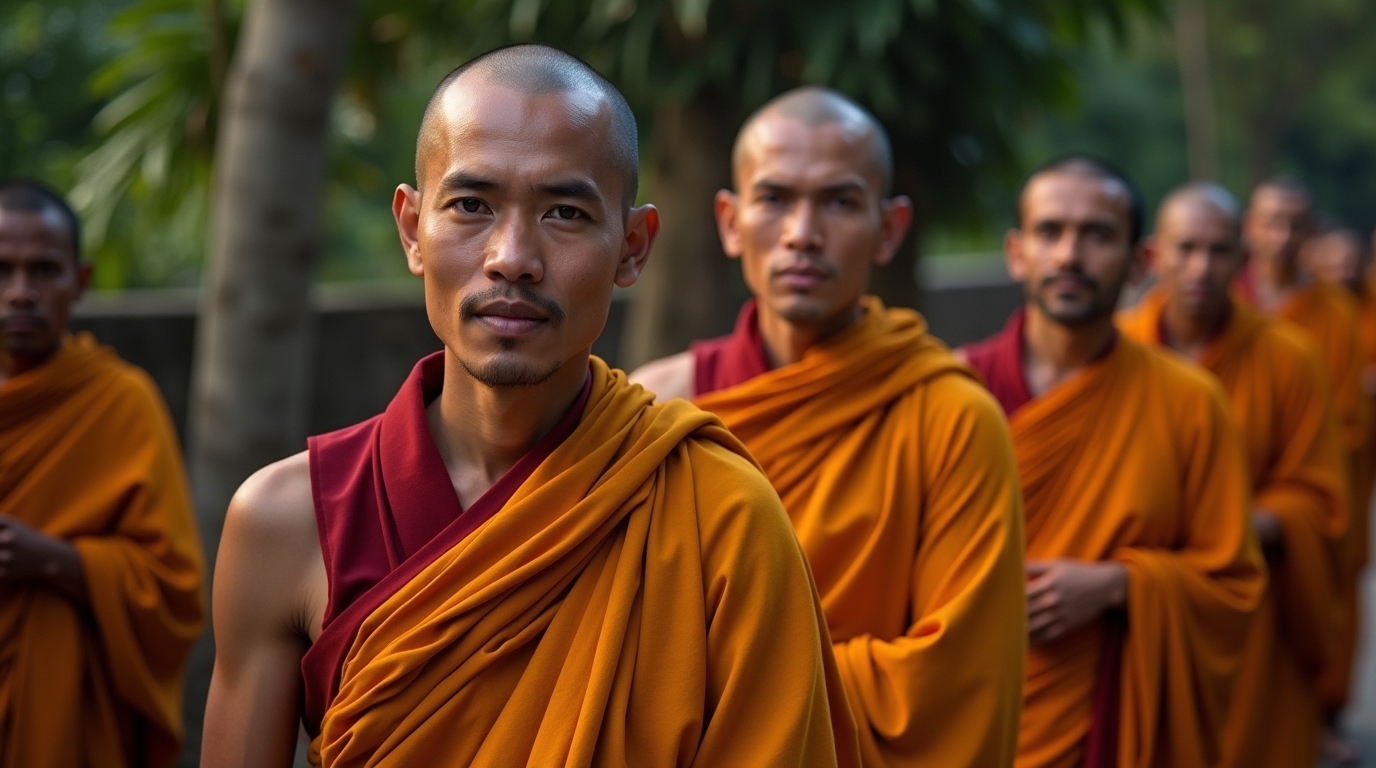 La vie monastique des moines bouddhistes au Sri Lanka : immersion dans ...